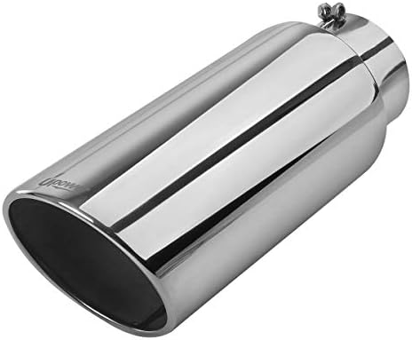 Amazon.com: Upower Diesel Exhaust Tip Tailpipe 5" Inlet 7" Outlet 18 ...