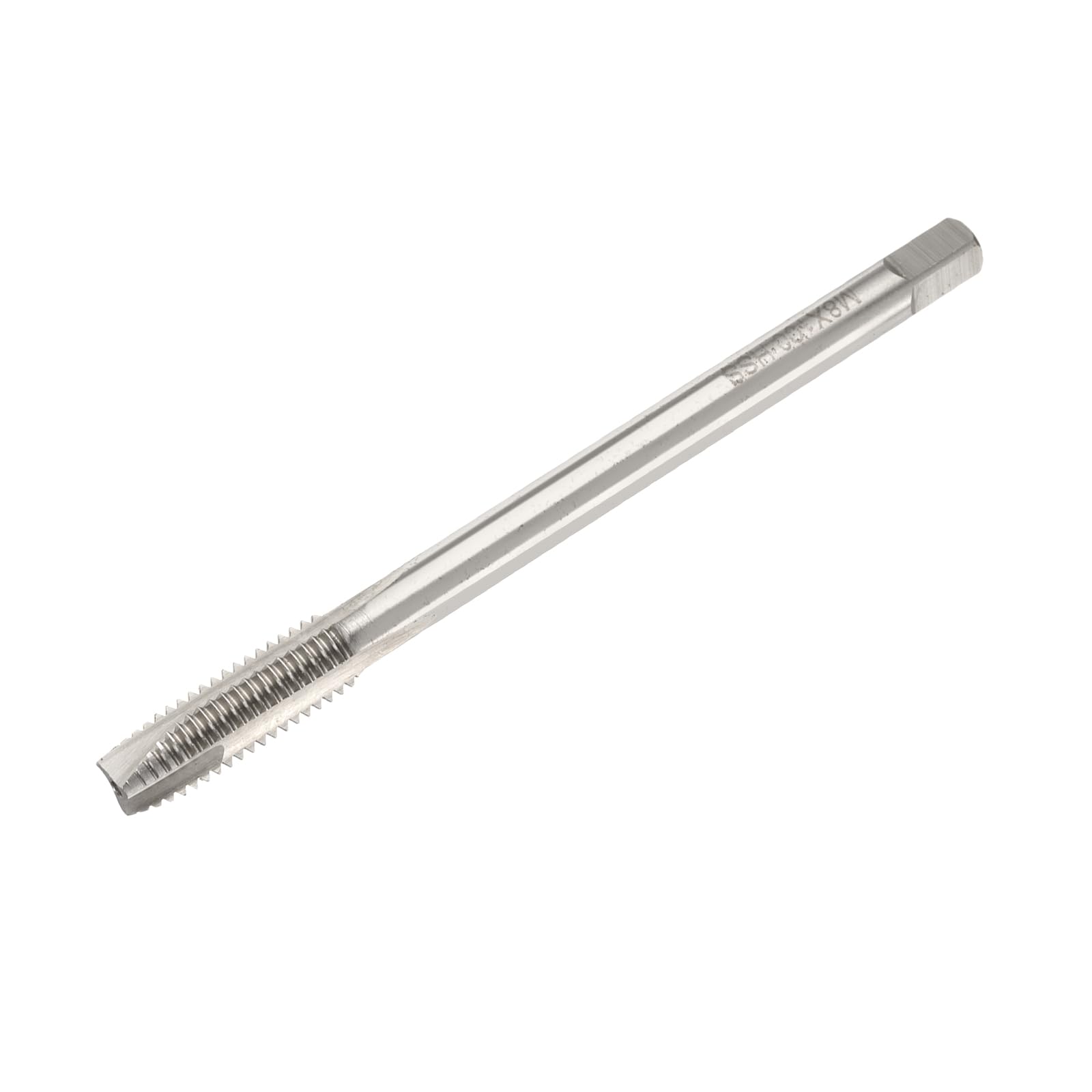 Amazon.com: uxcell M8 x 1.25 H2 Metric Spiral Point Thread Tap, 100mm ...