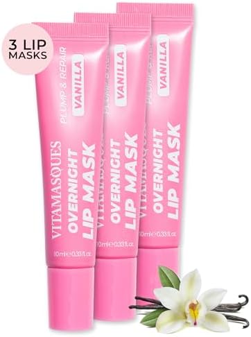 Amazon.com : Vitamasques Overnight Lip Mask - Hydrating Vanilla Lip ...