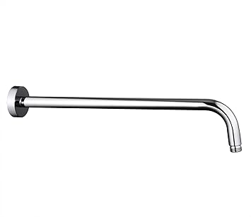 12 Inch Shower Arm with Flange,Stainless Steel Wall-Mounted Shower Head ...