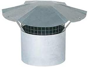 5 inch(s) Galvanized Rain Cap, with Arrest : Amazon.ca: Industrial ...