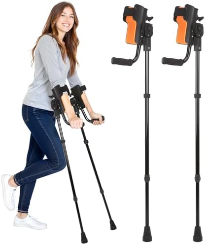 Amazon.com: Carehofu 3-Angle Adjustable Forearm Crutches for Adults ...