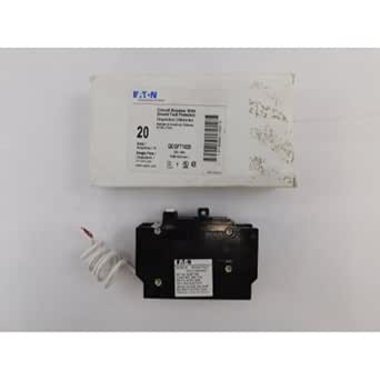 Eaton QCGFT1020 MCB Type QCGFT, 1Pole, 20Amp, GF, Test: Amazon.com ...