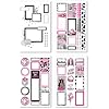 Amazon.com: Rongrong Let's Go Girl Planner Stickers Book for Planners ...