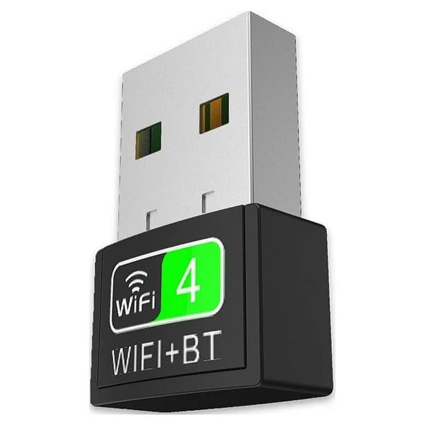 CARE CASE® Wireless + WiFi 4.2 USB Adapter 150Mbps Dual Band 2.4 ...