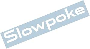 Amazon.com: Xpin Graphics Slowpoke Funny Decal/Sticker 14" : Automotive