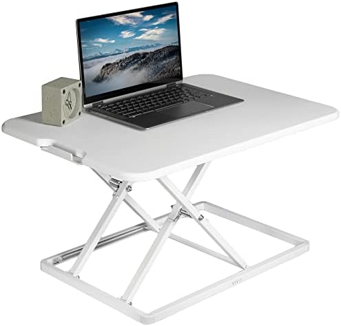 Amazon.com: AIMEZO Height Adjustable Standing Desk Converter, Standing ...