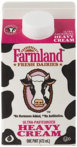 Amazon.com: Farmland, Dairies Heavy Cream, 16 Fl Oz : Grocery & Gourmet ...