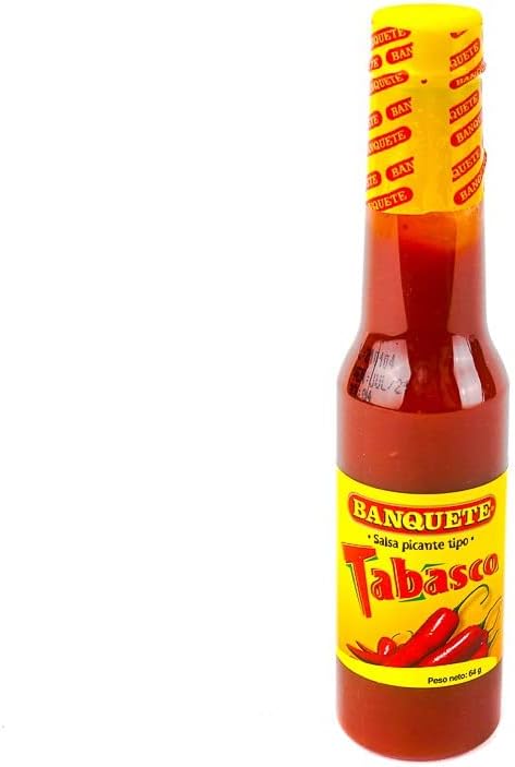 Amazon.com : Banquete Tabasco Chili Pepper Hot Sauce, Costa Rican Spicy ...