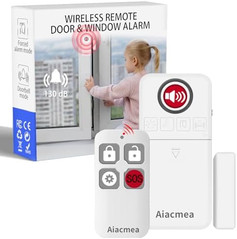 Amazon.com: Door Alarms for Kids Safety, Window Alarm When Opened ...