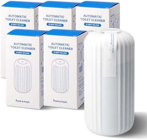 Amazon.com: Fresh & Fresh Automatic Toilet Bowl Cleaners - 5 Bottles ...