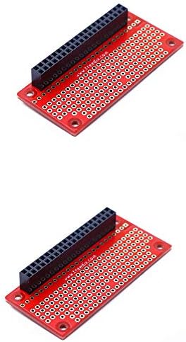 Amazon.com: Treedix Compatible with Raspberry Pi Zero 2pcs GPIO ...