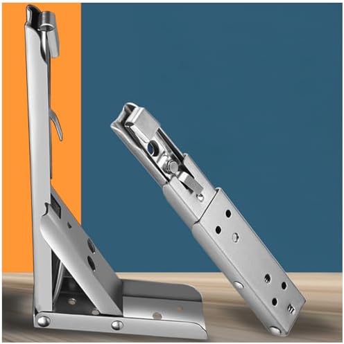 ANTEISI Wall Table Fold Down Hinge,90 Degree Self-Locking Folding Hinge ...