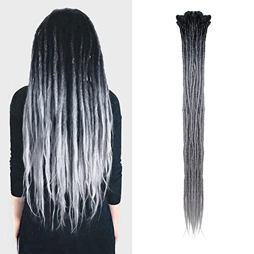 Dsoar 24inch Ombre Dreadlocks Extensions for Women/Men 10 Strands ...