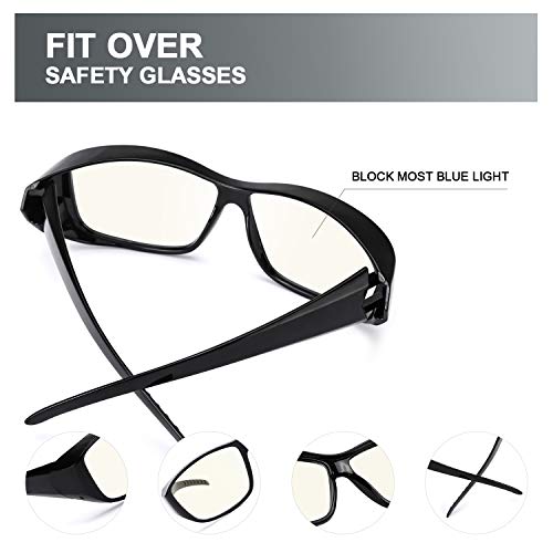 Snapklik.com : Fit Over Blue Light Blocking Glasses To Wear Over ...