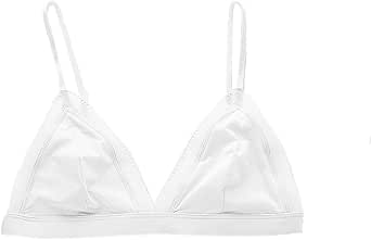 Mink Women Teen Girls Silk Soft Sexy Cup Mesh Triangle Bralette Top ...