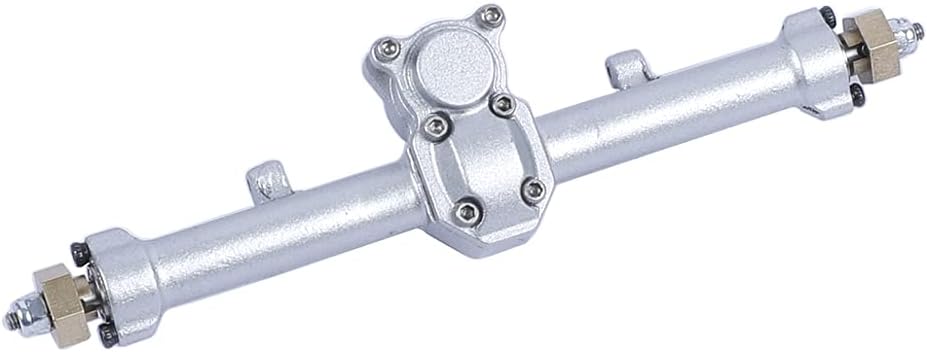 Amazon.com: RZXYL Aluminum Complete Rear Axle for 1/24 Axial SCX24 ...
