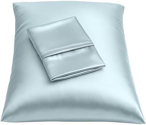 Amazon.com: BLISSFORD Satin Pillowcase with Zipper, for Hair and Skin ...