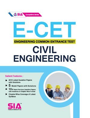 Amazon.in: Buy ECET Civil Engineering 2017 by SIA Experts Book Online ...