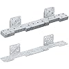 eoere 8 PCS Adjustable Stair-Stringer Connector, Tie Straps Bracket ...