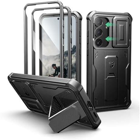 Amazon.com: Dexnor for Samsung Galaxy S25 FE Case with Upgraded Slide ...