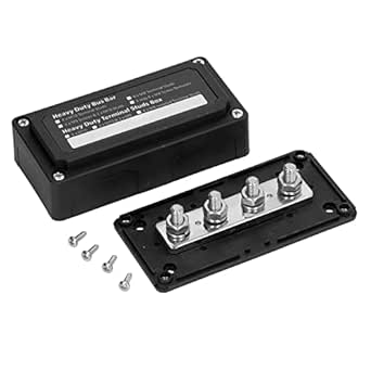 Power Distribution Block M8 Screw Terminal Bus Bar Junction Block ...