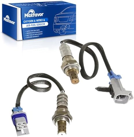 Amazon.com: Maxfavor 2Pcs Upstream Downstream Oxygen O2 Sensor Fit for ...