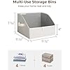 Amazon.com: StorageWorks Closet Storage Bins, Trapezoid Organizer Box ...