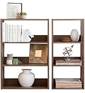 Amazon.com: IRIS Mado 3-Shelf Open Wood Shelving Unit, Brown : Home ...