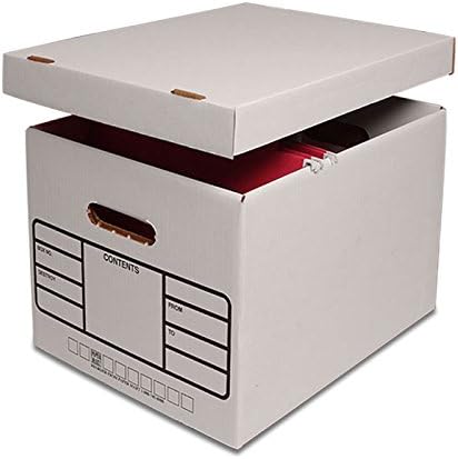 Amazon.com: Deluxe Heavy Duty File Storage Box Tops Only | Quantity: 10 ...