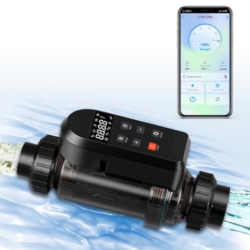 Upgrade Smart Salt Water Pool Chlorinator System with WiFi & App Remote ...
