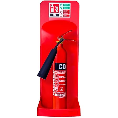 Single Red Fire Extinguisher Stand - FireShield : Amazon.co.uk: DIY & Tools