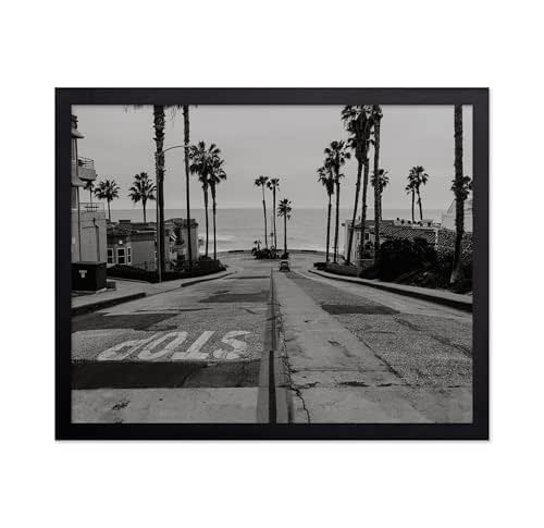 Amazon.com: Monem Art Stop Sign Print - San Diego Street Poster ...
