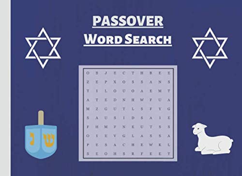 Passover Word Search: Large print activity puzzle book: Publishing ...