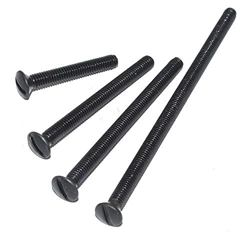 20 x Black M3.5 x 75mm Electrical Light Switch Screws : Amazon.co.uk ...