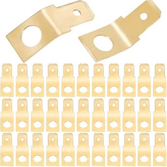 Isslly 35 PCS Quick Disconnect Connectors, Non Insulated Copper ...