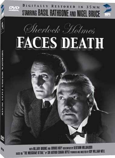 Amazon.com: Sherlock Holmes Faces Death : Basil Rathbone, Nigel Bruce ...