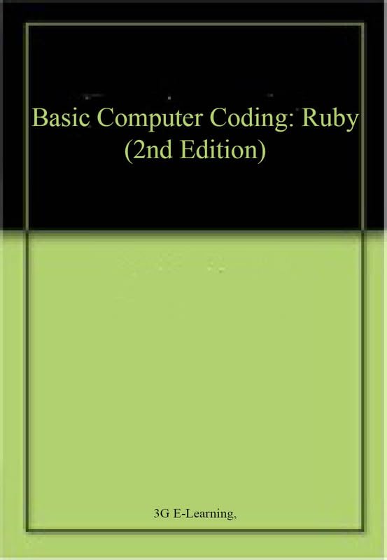 Basic Computer Coding: Ruby (2nd Edition) : Amazon.in: Books