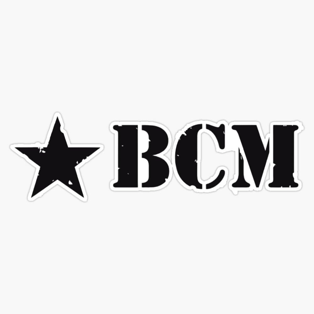 Amazon.com: Bcm Logo Sticker Bumper Sticker Vinyl Decal 5" : Automotive