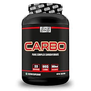 Coach Formula, Carbo 100% pure complex carbohydrate supplement 1 kg / 2 ...
