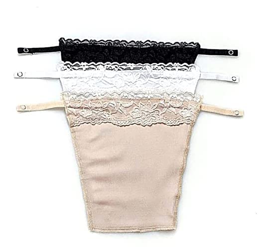 XEMIT Cleavage Cover for Women | deep Neck Cover up Inners lace | Women ...