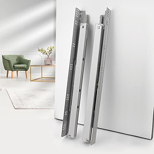 Snapklik.com : 21 Inch Soft Close Under Mounting Drawer Slides ...