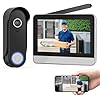 Amazon.com: WISDOM VIEW Wireless Smart Video Doorbell System,7 ...