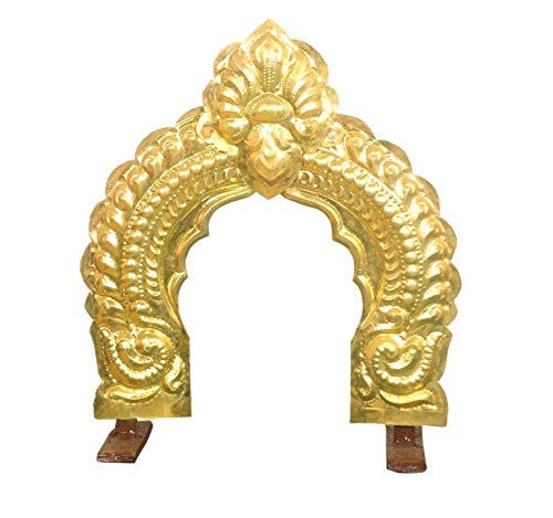 Buy metal design Thiruvachi & prabhai and arch (6.5" x 4") Online at ...