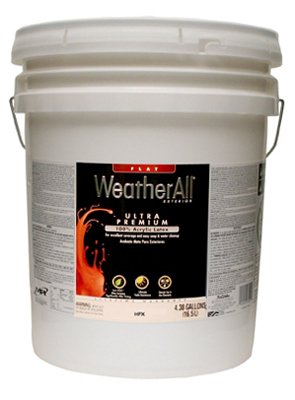 A USA Made Product WeatherAll Exterior Ultra Premium 100% Acrylic Latex ...