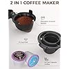 Amazon.com: Kndko Single Serve Coffee Maker, Capsule Coffee Machine for ...