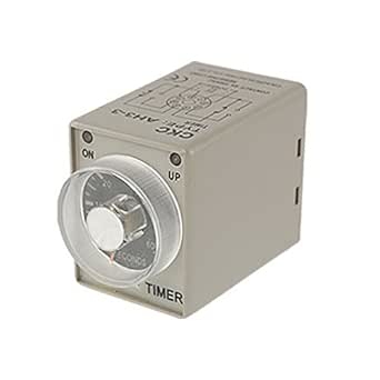3NH® AH3-3 AC 110V Power on Delay Timer Time Relay 0-60 Second 60s 60 ...