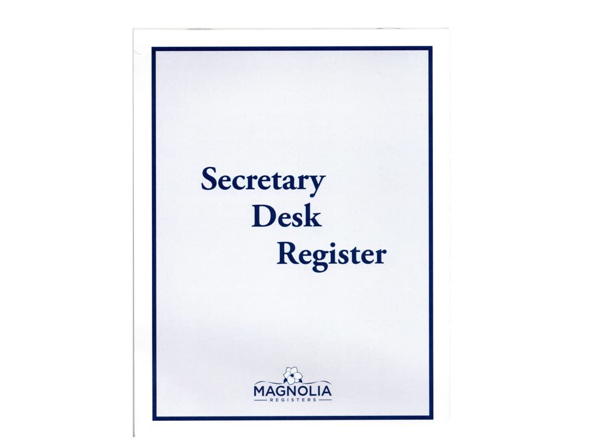 Amazon.com : Magnolia Registers Premium Check Register for Deskbook ...