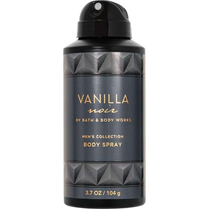Amazon.com : Bath and Body Vanilla Noir Men's Collection Body Spray | 3 ...