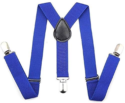 Buy bilAnca Royal Blue color suspenders gallace belts stylish for MEN ...